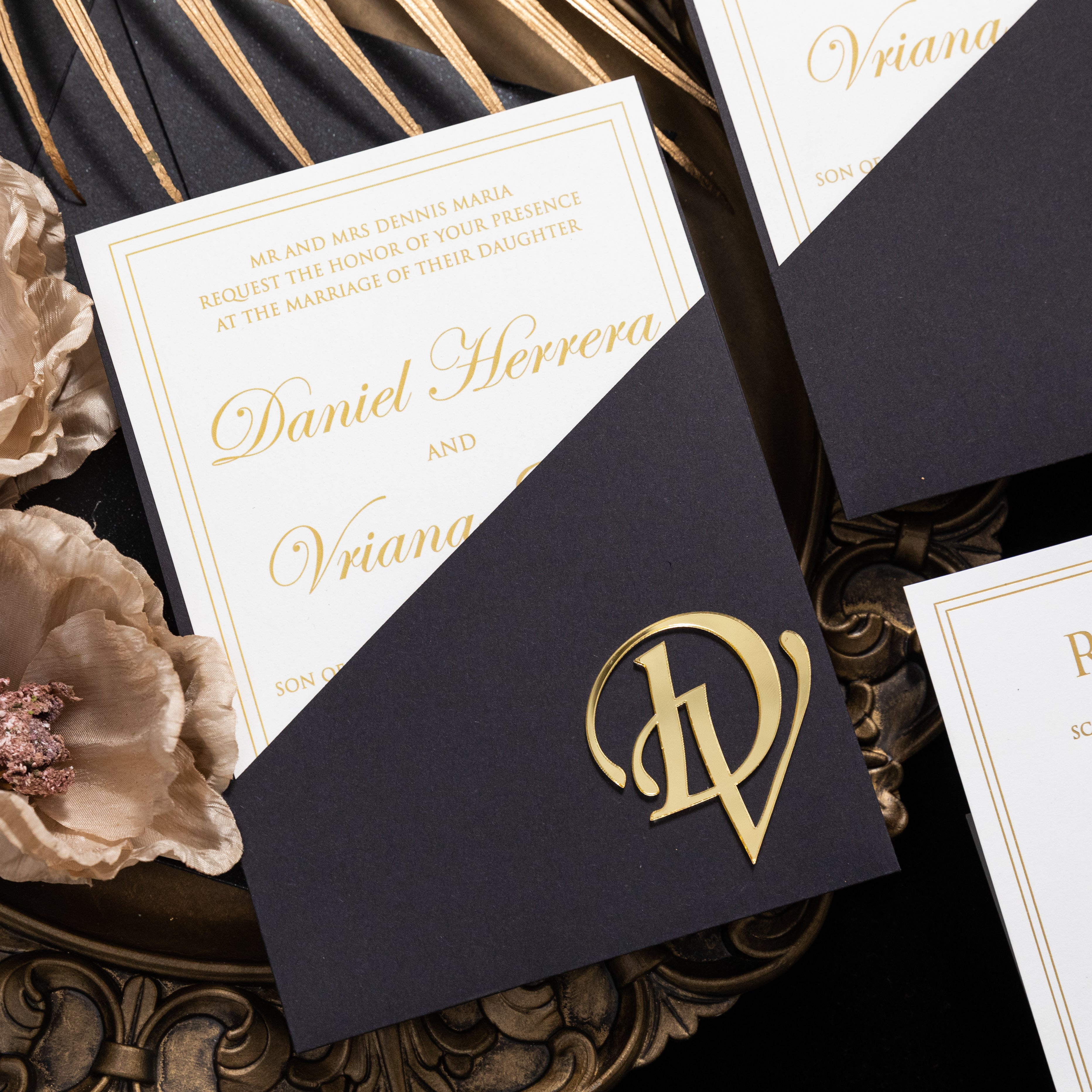3D Name Invitations – The Wedding Emporium